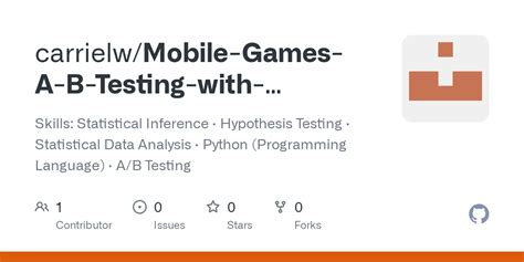 Github Carrielwmobile Games A B Testing With Cookie Cats For Player
