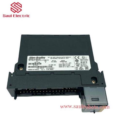 allen bradley 1756 of8ih controllogix analog output module with hart
