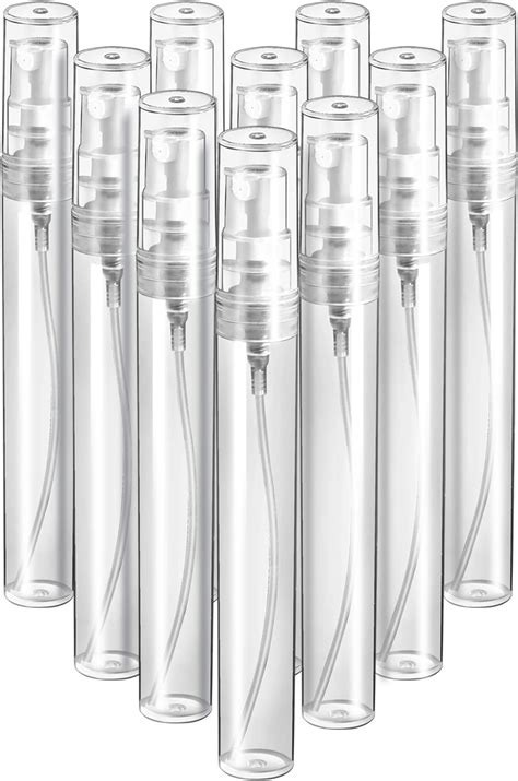 Fandamei Mini Clear Spray Bottle 10 Pack 8ml Mini Plastic