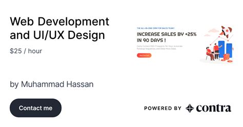 Web Development And Uiux Design By Muhammad Hassan