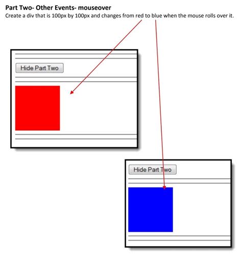 Part One JQuery Selectors And Events Recreate The Chegg