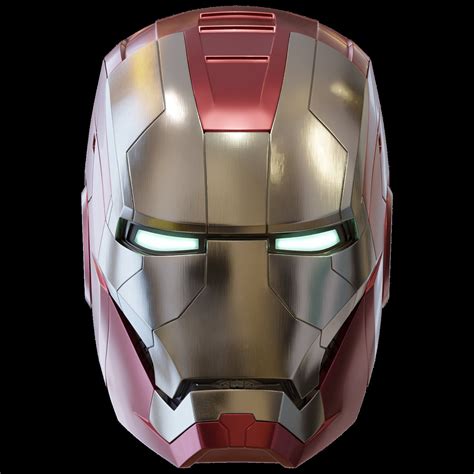 Iron Man Mark 42 Helmet Front