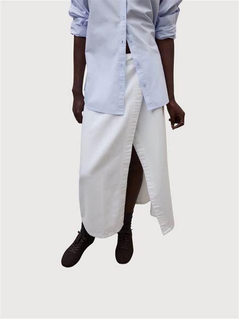 Skirt Emi White Ecoalf