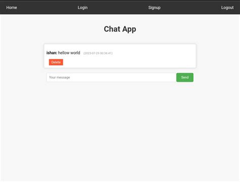Github Ishanoshada Chat Web Server A Flask Based Chat Server Supporting User Authentication