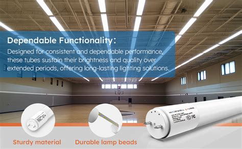 10 Pack T8 Led Bulbs 4 Foot Led Fluorescent Tube Replacement 4ft Led