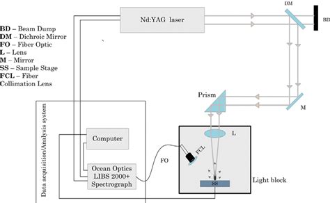 Typical Libs Experimental Schematic For Determination Of Trace Elements