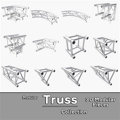 Modular Truss Collection Free 3d Models Download Free3d