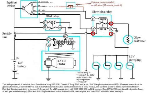 Glow Plug Timer Circuit Circuit Diagram