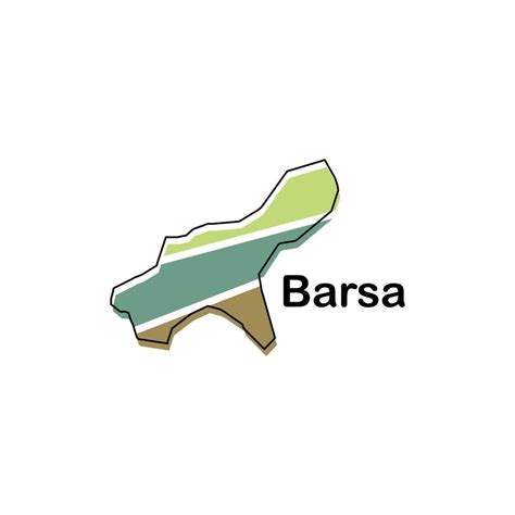 Barsa Map Map Of The Lebanon Country Borders Of For Your Infographic