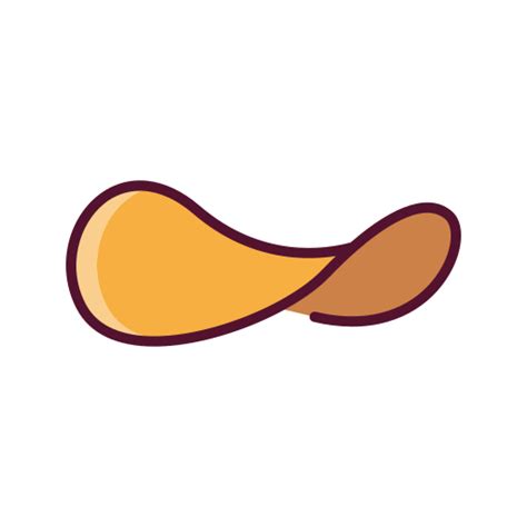 Chips Generic Outline Color Icon