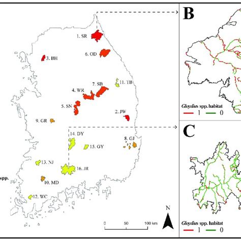 This Map Represents Gloydius Spp Potential Habitat This Is Where