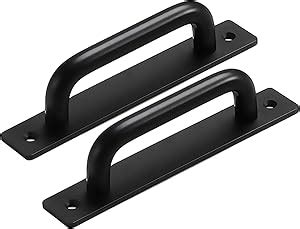 2 Pack Door Handle Pulls Door Handle Aluminum Alloy Pull Push Plate