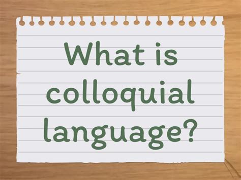 Colloquial Language Recap Flash Cards