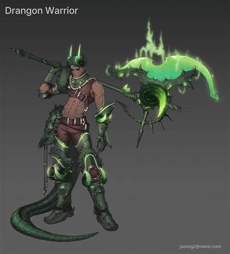 Artstation Dragon Warrior