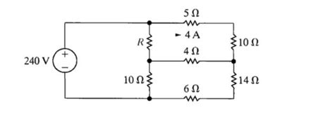Solved Find The Value Of R In The Following Circuit As Well Chegg