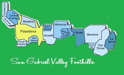 Foothill Cities San Gabriel Valley Foothills City