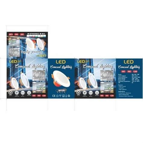 Duplex Led Concealed Light Packaging Box At ₹ 4 Piece Duplex Boxes In