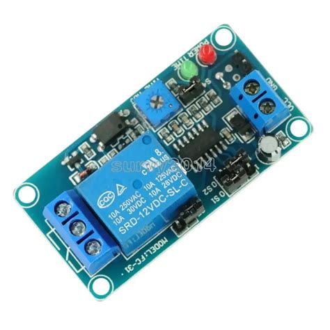 High Quality Delay Relay Delay Turn On Delay Turn Off Switch Module With Timer DC V For