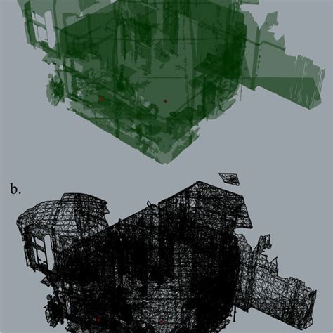 A Spatial Map Of Scanned Surfaces And Objects A And The Respective Download Scientific