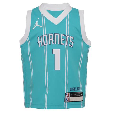 Nba Klein Kind Lamelo Ball Charlotte Hornets Jordan Icon Edition Jersey