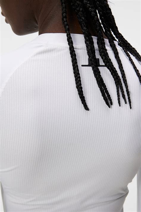 Larisa Top Ls White Jlindeberg