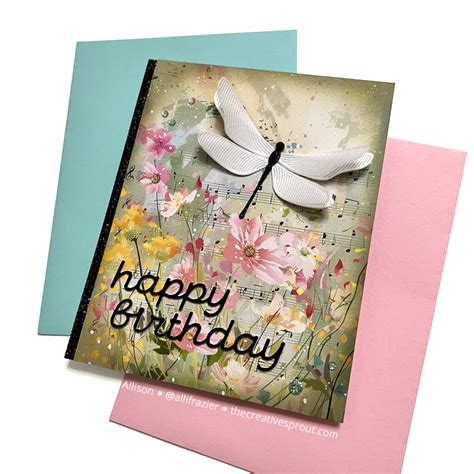 Patterned Paper Card Designs