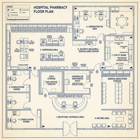 Hospital Floor Plan Layout