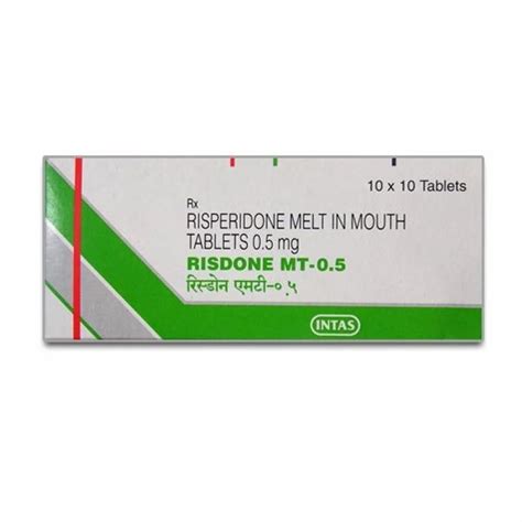 Risdone Mt 0 5 Mg At ₹ 40 Stripe Anti Depressants In Nagpur Id 2854992691055