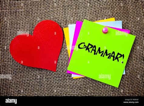 Text Sign Showing Grammar Motivational Call Conceptual Photo System And Structure Of A Language