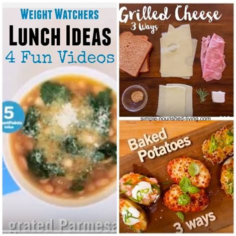 4 Quick And Easy Ww Smartpoints Lunch Ideas Simple Nourished Living