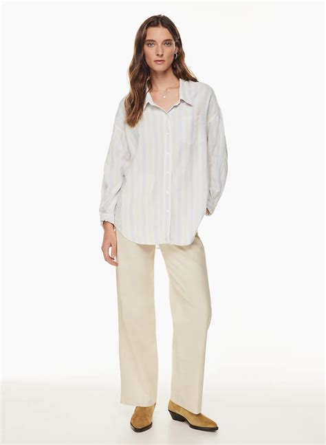 Wilfred Free Relaxed Linen Shirt Aritzia Us