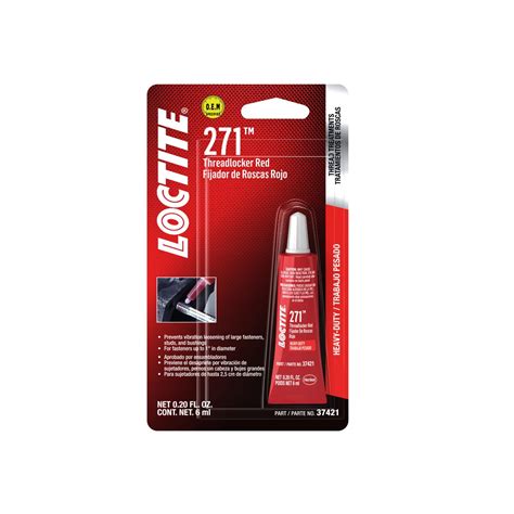 Loctite 271 Threadlocker Heavy Duty 6ml Bosch Hydraulic Connections Ltd