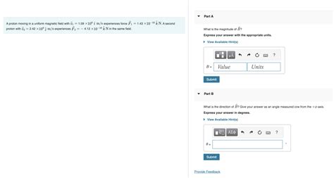 solved a proton moving in a uniform magnetic field with