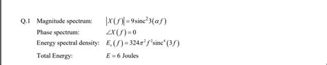 solved q 1 figure q1 shows the plot of a triangular pulse