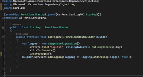 Azure Functions And Serilog