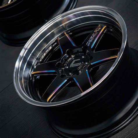 Cosmis Type R 18 9 5 Et27 6 139 7 Titanium Spoke With Polish Lip 1pc