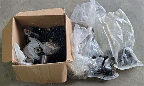 Zz Box Of Hex Head Cap Screws Roller Assembly Kit Galvanized Steel Tower Bolts And More