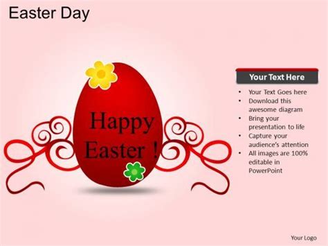 Powerpoint Layouts Christianity Easter Day Ppt Slide
