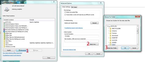 move index temp folder on windows 7
