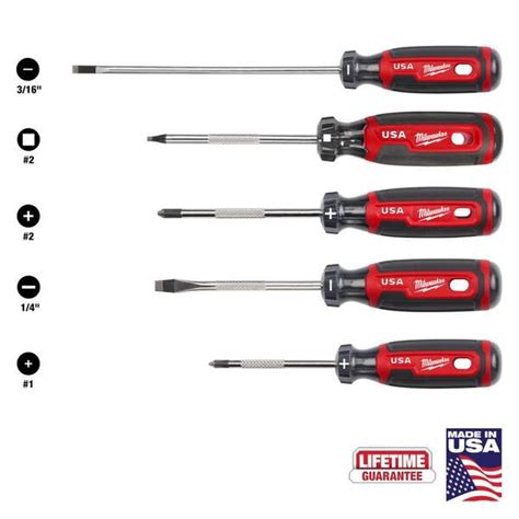 Flat Head Screwdriver Size Chart