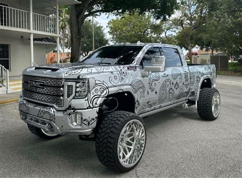 Denali 2500 Duramax Lifted Truck With Unique Design Gmc Denali Truck