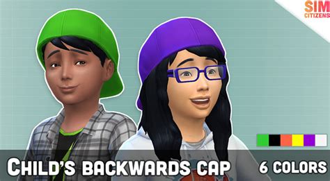 Sims 4 Backwards Hats Cc Guys Girls Fandomspot