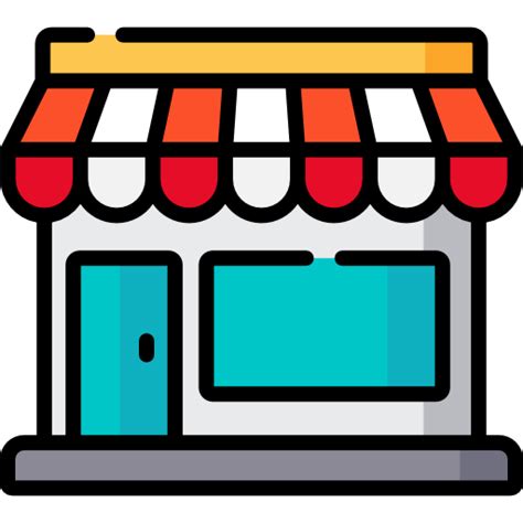 Icono De Tienda Special Lineal Color