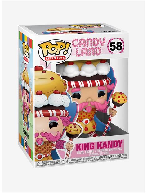 Funko Candy Land Pop Retro Toys King Kandy Vinyl Figure Hot Topic