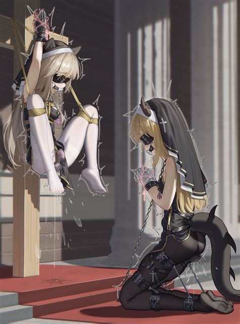 Rule 34 2girls Absurdres Anal Anal Object Insertion Animal Ears Animi