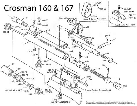 Crs160 068 Vale Assembly For Crosman 160 Crs160 068 3795 Jg