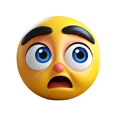 Worried Face Emoji