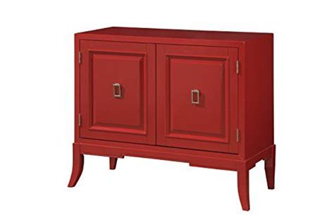 Pulaski Idina Accent Chest Stylish Red Cabinet