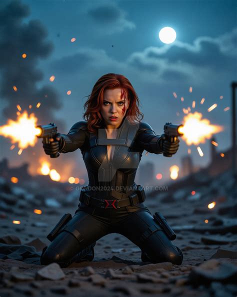 Black Widow Fight Scene 6 By Gordon2024 On Deviantart