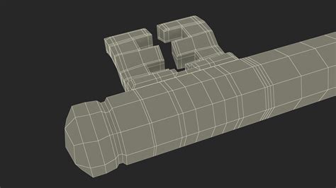 3d Classic Skeleton Key Silver Model Turbosquid 2246281